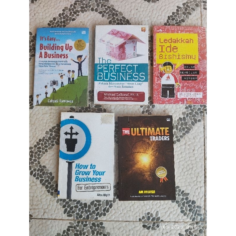 Jual Buku Pengembangan Diri - Bisnis; BUILDING UP A BUSINESS, PERFECT ...