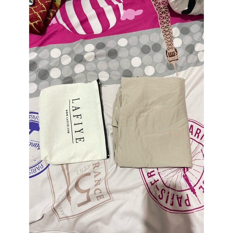 Jual [PRELOVED] Lafiye Skiv Rou Taupe | Shopee Indonesia