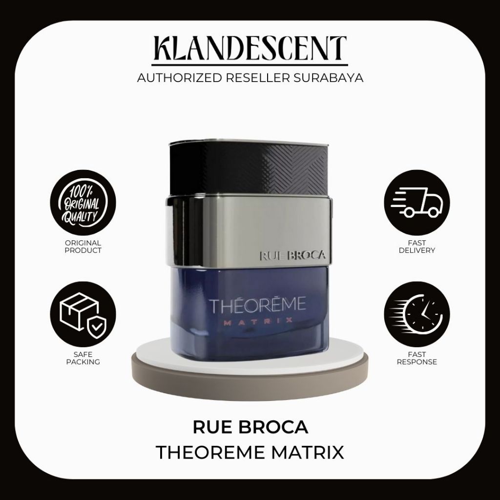 Jual Rue Broca | Theoreme Matrix | EDP 90ML | Shopee Indonesia