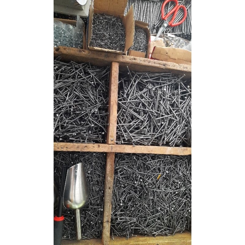 Jual (ECER PAKU 1 KILO) Paku Kayu semua ukuran ada/paku kuat/paku ...