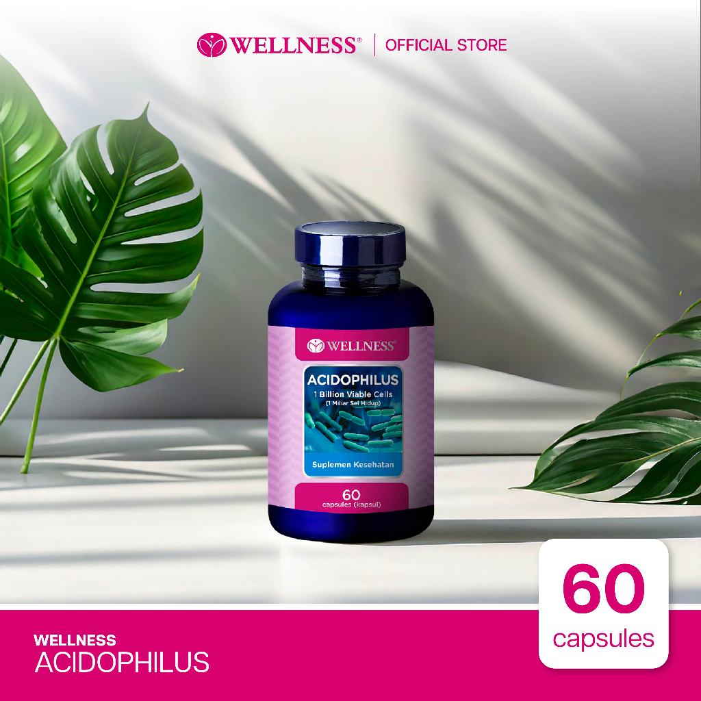 Jual Wellness Acidophilus - 60 Capsules | Shopee Indonesia