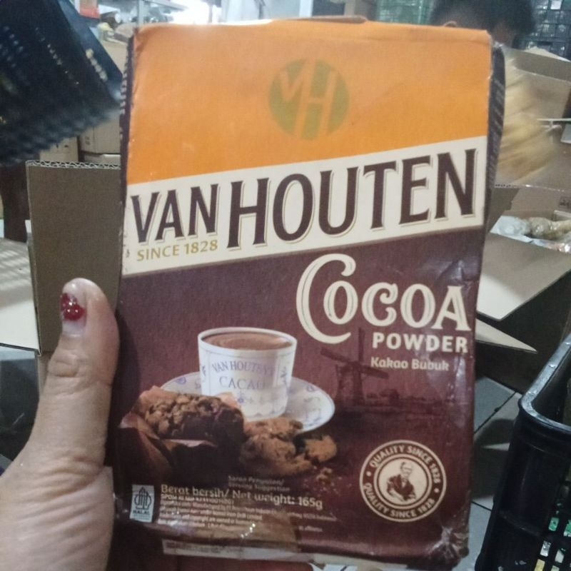 Jual Van Houten cocoa powder 165g | Shopee Indonesia
