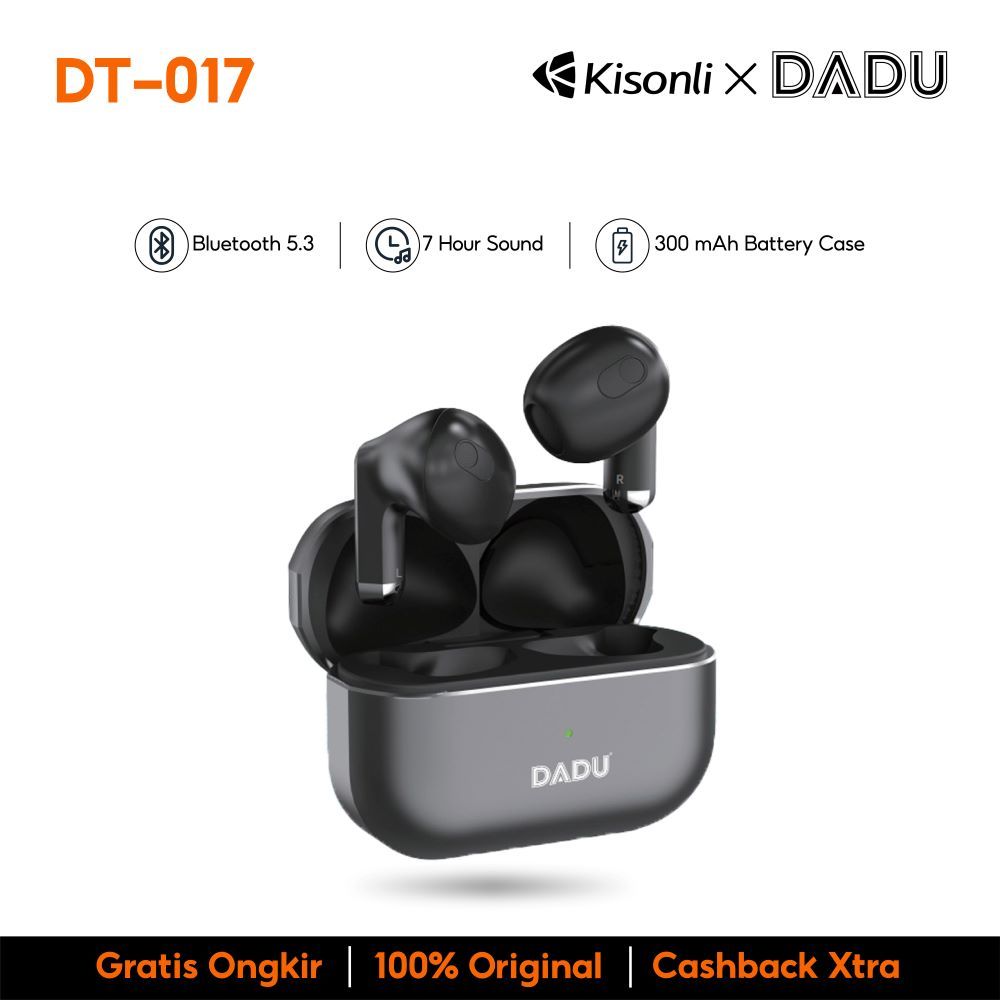 Jual KISONLI x DADU TWS Earphone Wireless Stereo 5.3 Headset Bluetooth ...