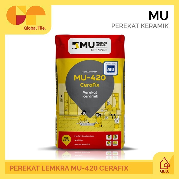 Jual SEMEN PEREKAT MU 420 CERAFIX 25 KG / MU-420 / PEREKAT KERAMIK ...
