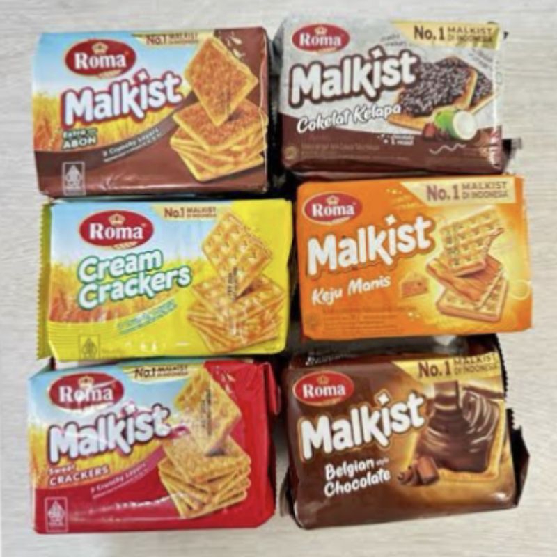 Jual Roma Malkist Pack All Varian | Shopee Indonesia
