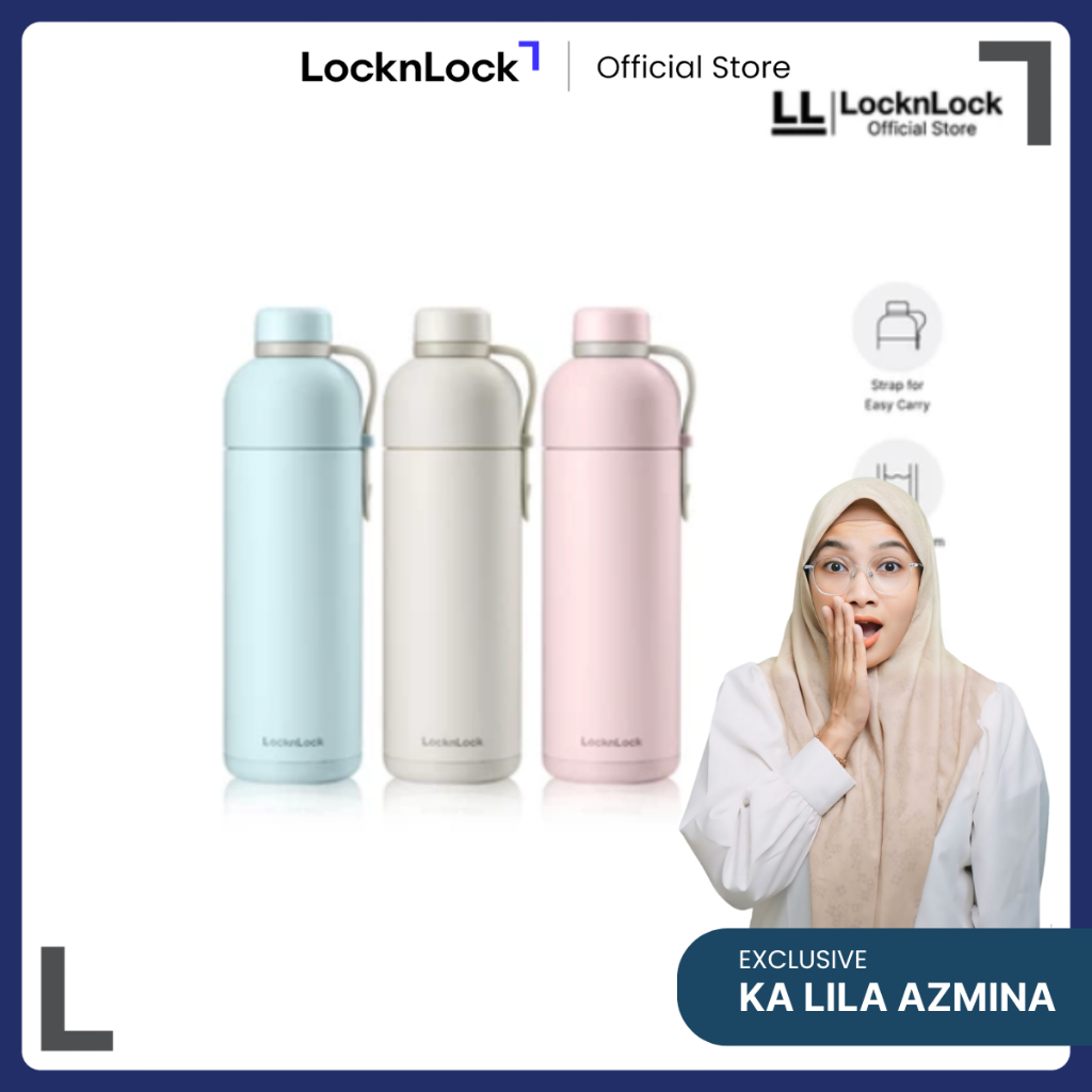 Jual [Kak Lila] Lock N Lock Belt Botol Minum Tumbler LHC4267 - 490 ML ...