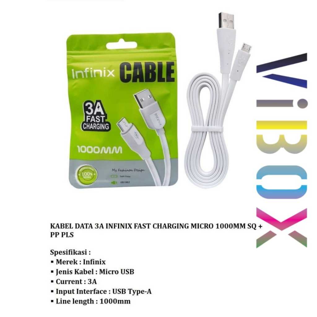 Jual Kabel Data Micro Usb 3.A Fast Charging Infinix / Kabel Data ...