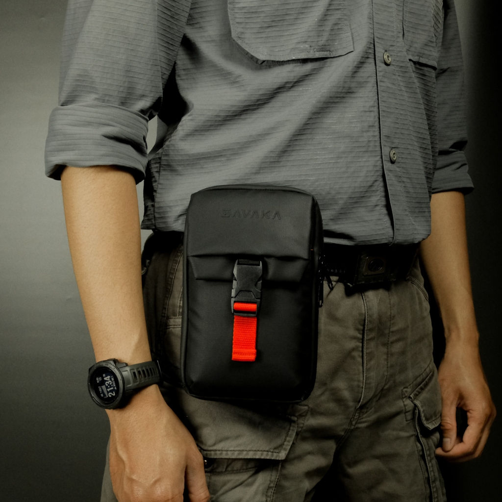 Jual Pouch Bag Pria SAVAKA P4 Tas Pinggang Kecil HP Hanging Wallet ...
