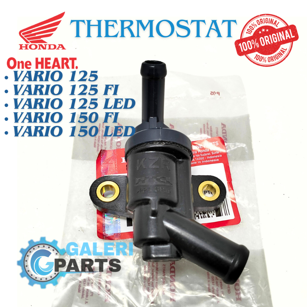 Jual ORIGINAL THERMOSTAT RADIATOR HONDA KZR VARIO 125 , VARIO 125 LED ...