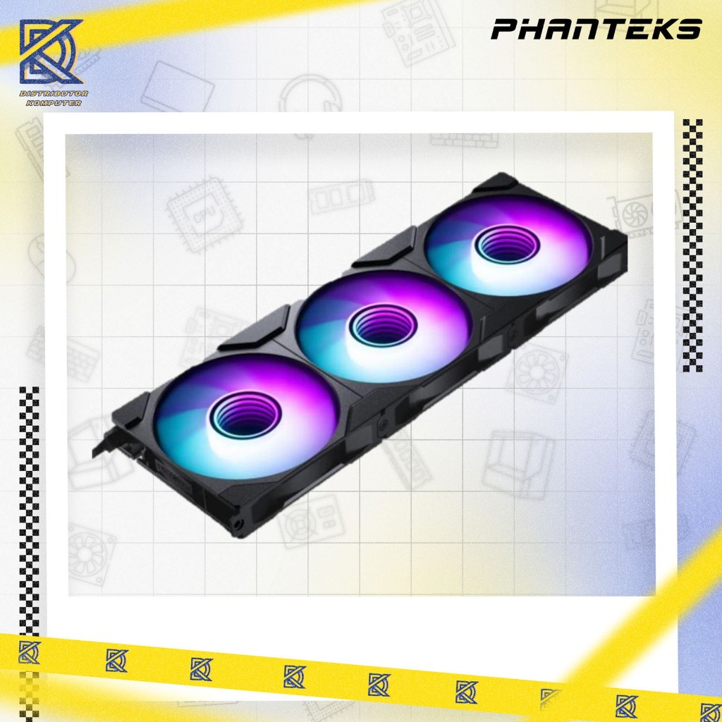 Jual PHANTEKS FAN CASING M25 G2-120 D-RGB BLACK HIGH VALUE DAISY ...
