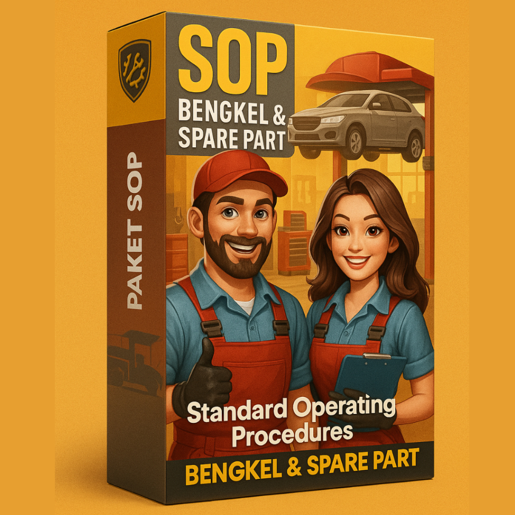 Jual (19) Paket SOP BENGKEL & SPARE PART - Standar Operasional Prosedur ...