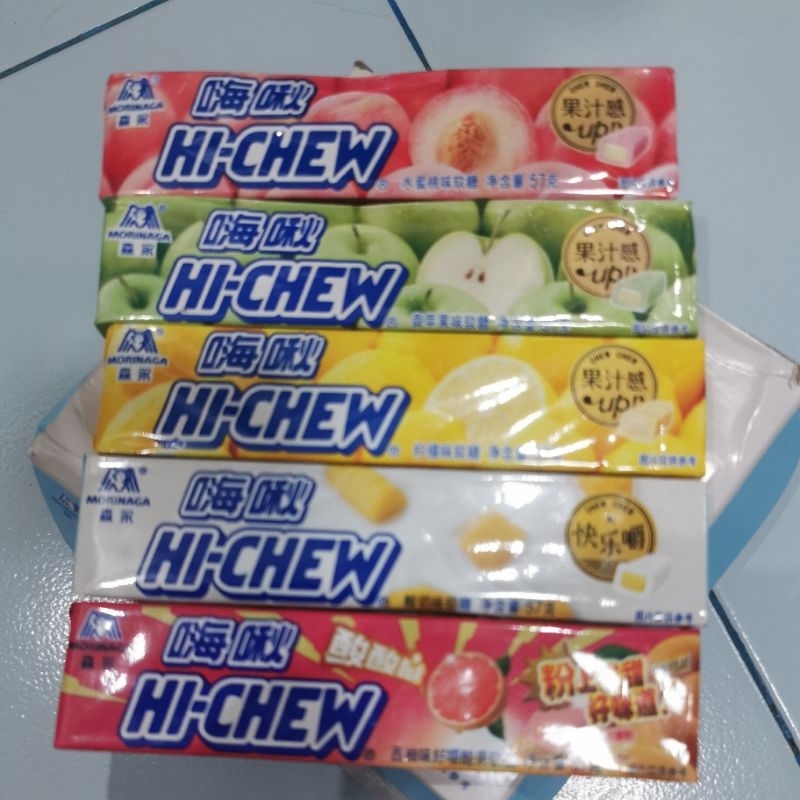 Jual 1 set permen Hi Chew(5 rasa) | Shopee Indonesia