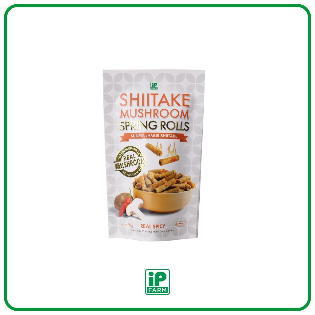Jual Sunpia - Spicy Shiitake Mushroom Springrolls / Sunpia Jamur Spicy ...