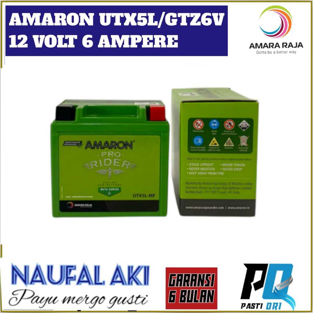 Jual Aki Motor Vario 125/150 / Honda PCX /CBR 150/Supra GTR/Satria Fu/SONIC/NEW NMAX Amaron ...