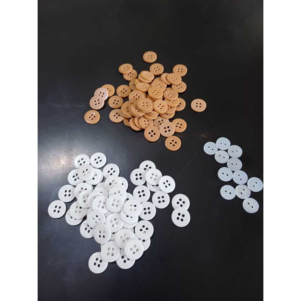 Jual Isi 10 Pcs Diameter 11 mm - Kancing Baju Gepeng - Kancing Baju ...