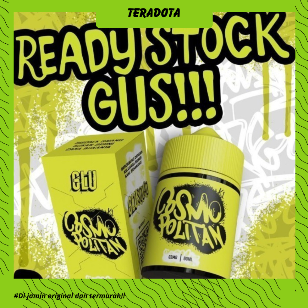 Jual GLU COSMO POLITAN SOURSOP GUAVA ICE LIQUID FREEBASE 60ML 100% ...