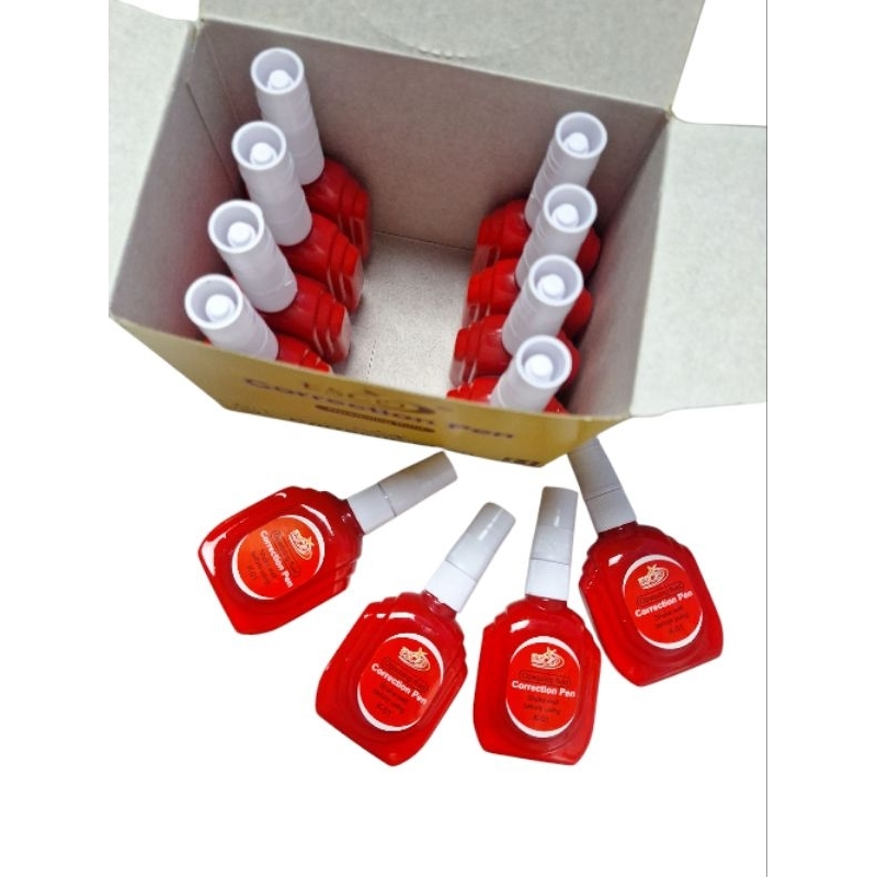 Jual 1 LUSIN Tip Ex Cair Esco/Correction Pen/Tip X ESCO/Penghapus Tinta ...