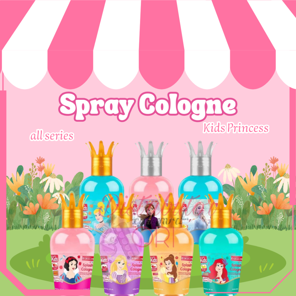 Jual Eskulin Kids Spray Cologne Princess 60ml | Eskulin Kids Princess ...
