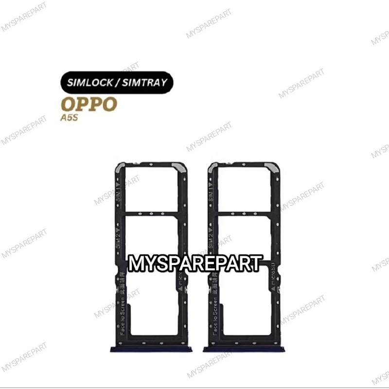 Jual SIMTRAY OPPO A5S TEMPAT SIMCARD -SIMLOCK ORIGINAL | Shopee Indonesia