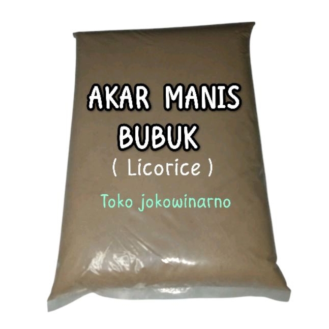 Jual AKAR MANIS / KAYU LEGI / LICORICE BUBUK Original - Varian Isi 500 ...