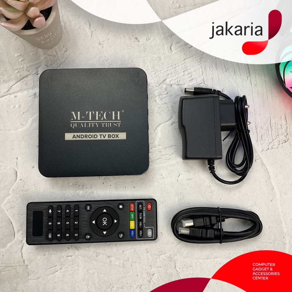 Jual M-TECH Android TV Box 2GB 16GB Android 10.1 Ultra HD 4K MTech TB ...