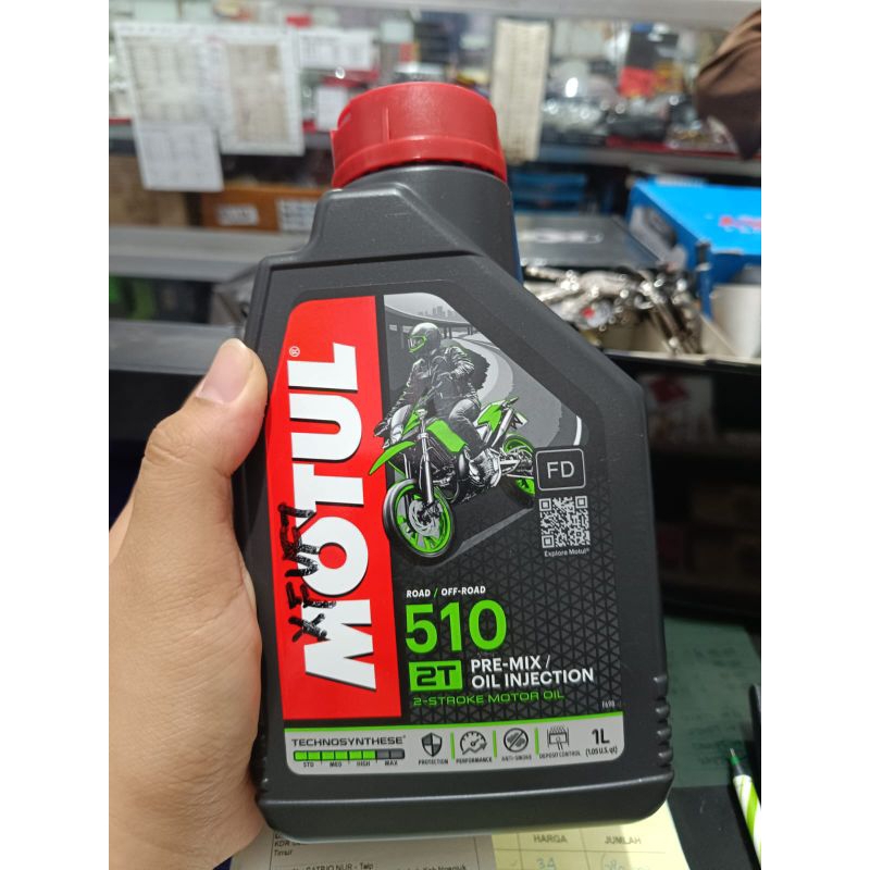 Jual MOTUL Oli Samping 2T 510 PRE-MIX 1Liter 100% Original | Shopee Indonesia