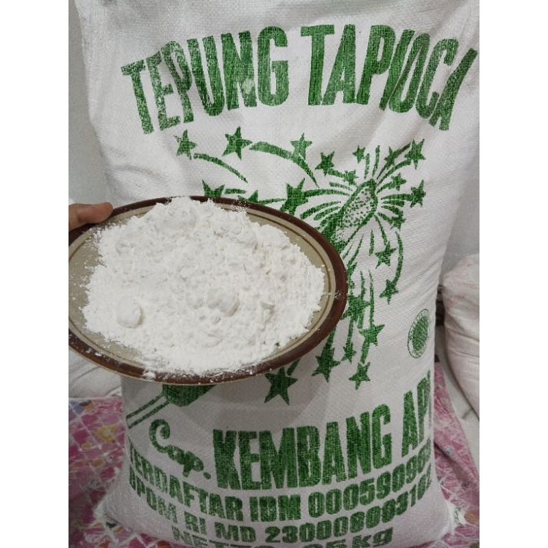 Jual Tepung aci alus / Tapioka cap kembang api asli banjaran tegal ...