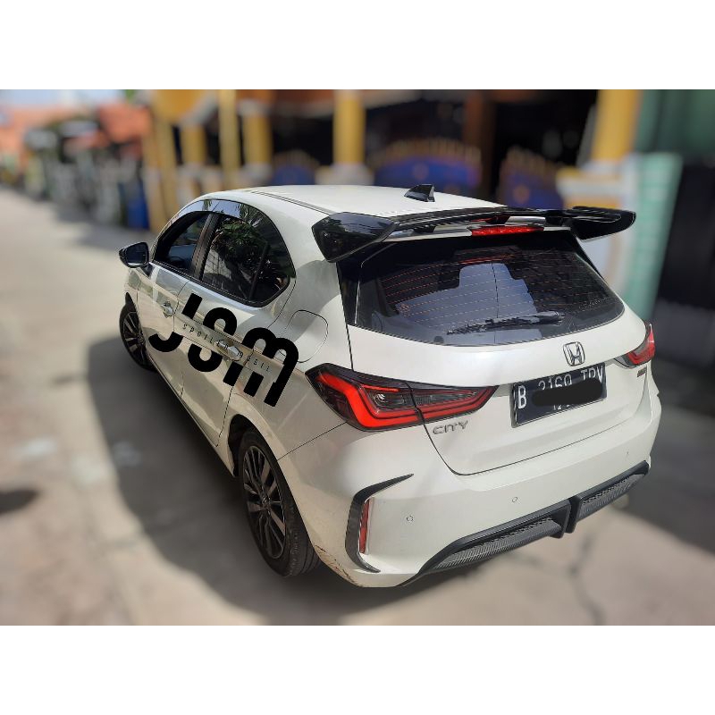 Jual Spoiler Honda City Hatchback Model Urbanite Bahan plastik ABS ...