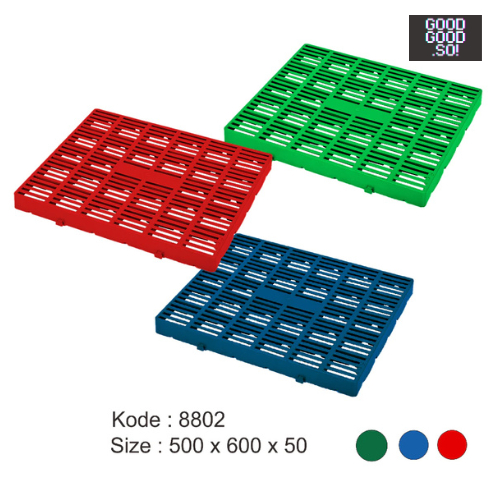 Jual PALET PLASTIK TEBAL / ALAS KANDANG / ALAS PABRIK / PALET ( HD ) UK. 50x60x5 CM - GOODGOODSO ...