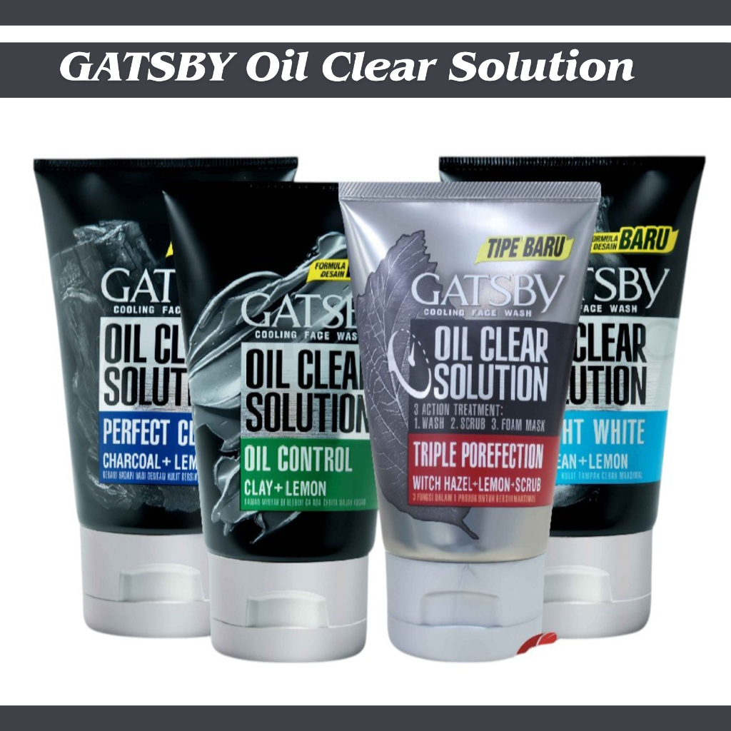 Jual Gatsby Cooling Face Wash 100g/Permbersih Wajah | Shopee Indonesia