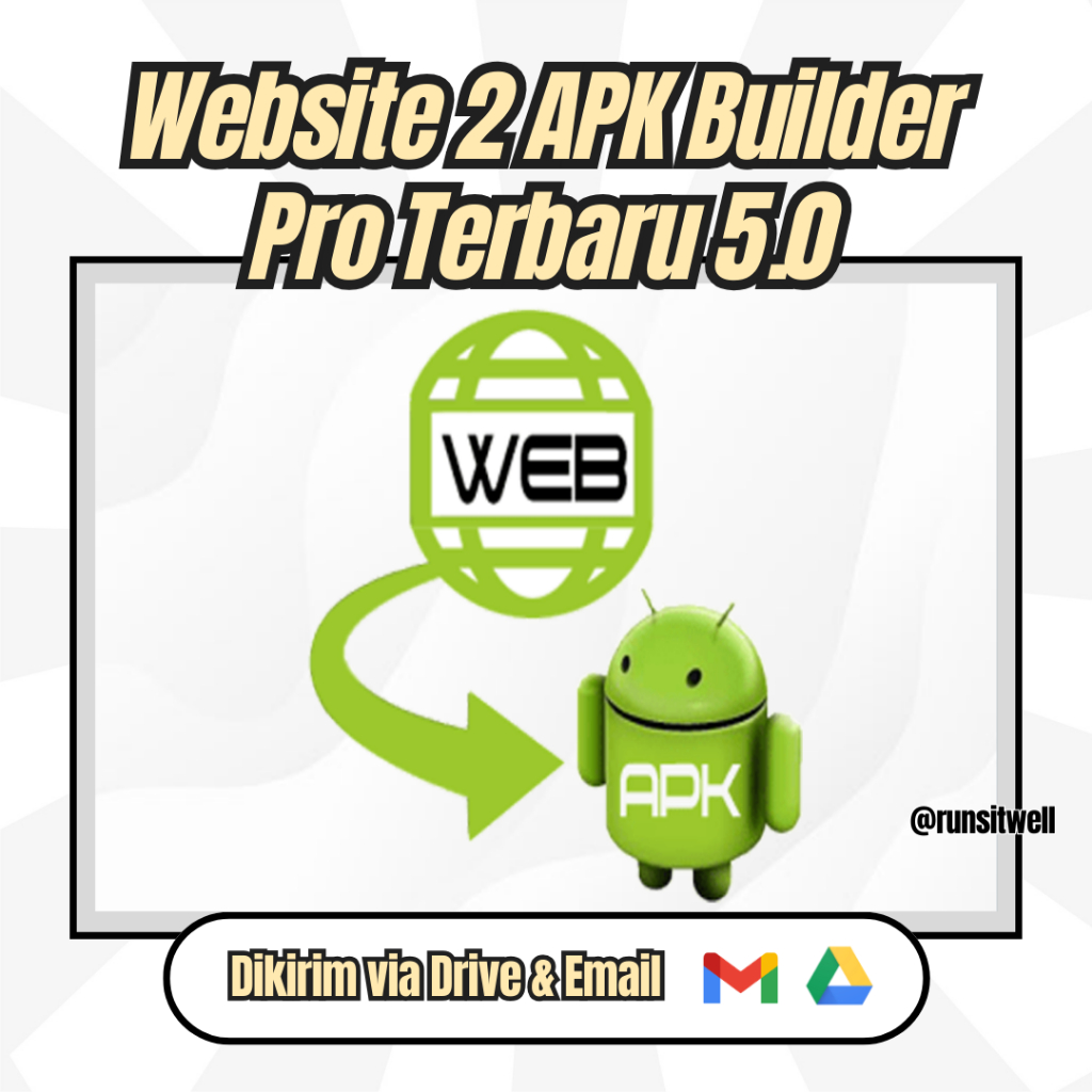 Jual Aplikasi Website 2 Apk Builder Pro 5.0 - Aplikasi Pengubah Website ...