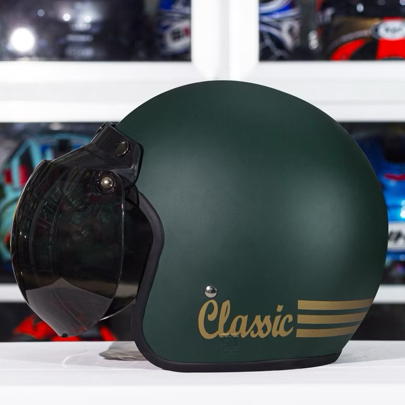 Jual HELM classic cod 1kg // helm viral // helm best seller sudah SNI ...