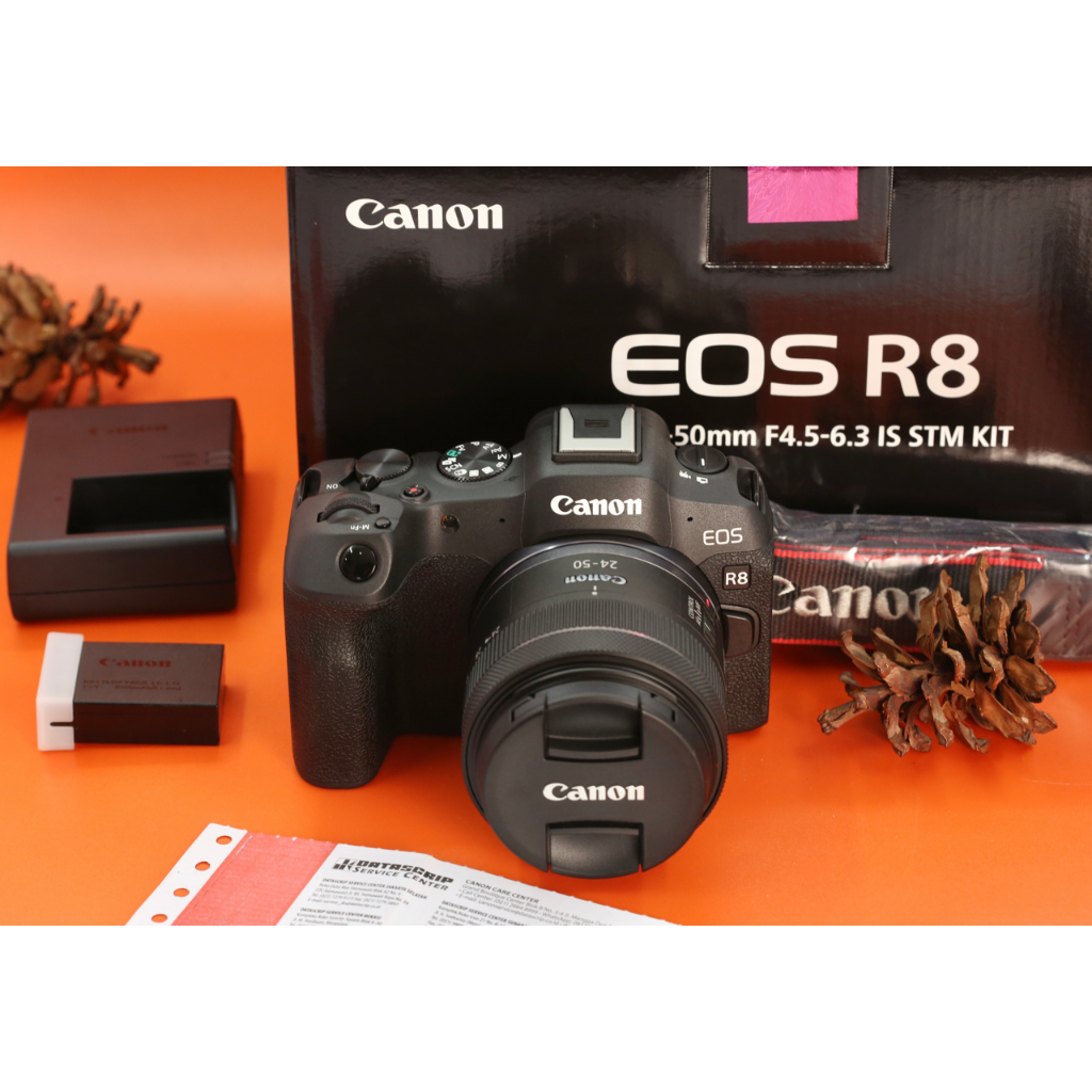 Jual Canon EOS R8 Kit RF 24-50mm F4.5-6.3 Fullset Garansi Agustus 2026 ...