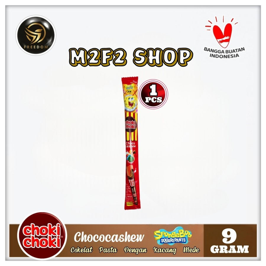 Jual Choki Choki Stick Chococashew | Stik Cokelat Pasta Kacang Mede - 9 ...