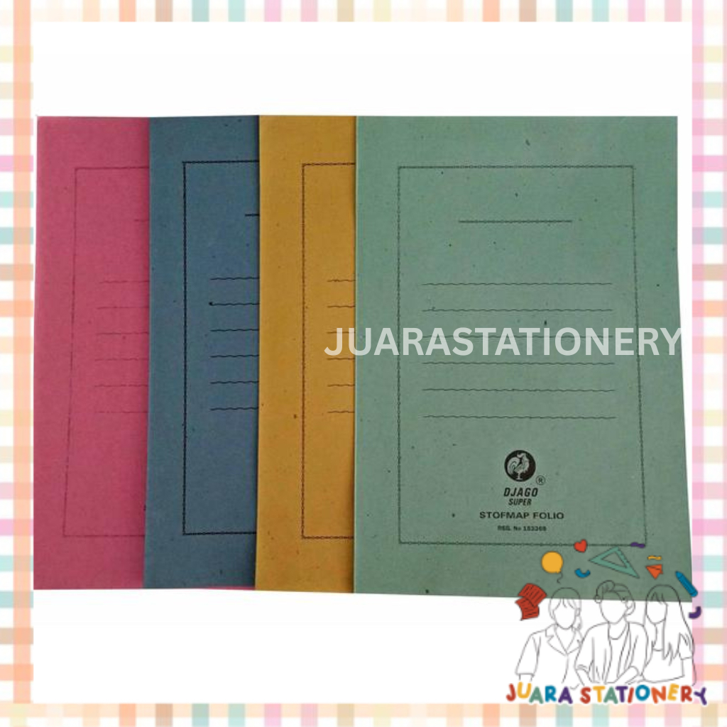 Jual (3192) JUARASTATIONERY Stopmap Folio / Map Kertas Folio Kuning ...