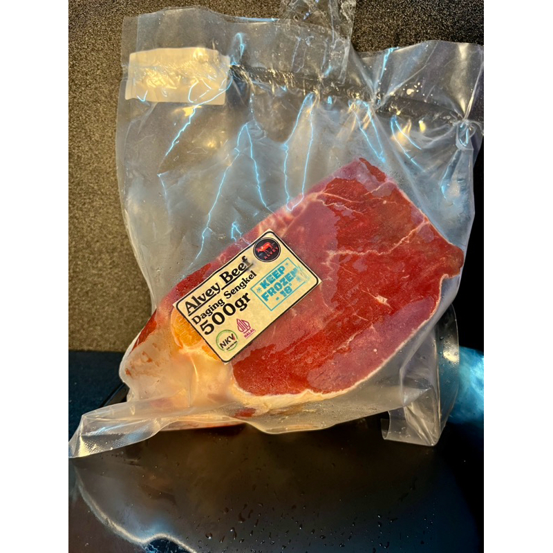 Jual Daging Sapi Sengkel Premium 1kg - Vacum Pack – ALVEY BEEF - Empuk ...