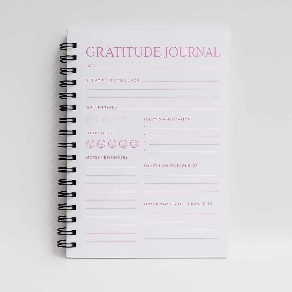 Jual Gratitude Journal A6 60 Halaman - Buku Syukur Harian Coklat ...