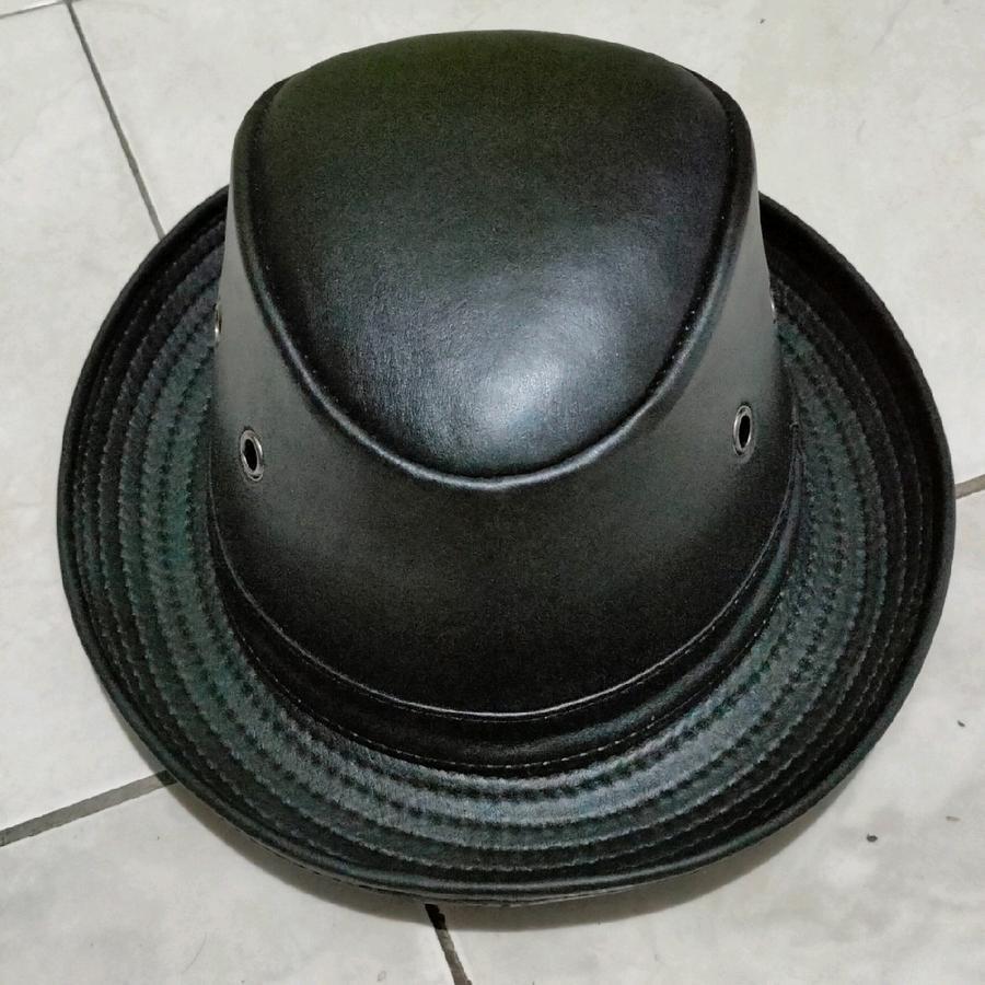 Jual Topi kulit asli garut model tompi | Shopee Indonesia