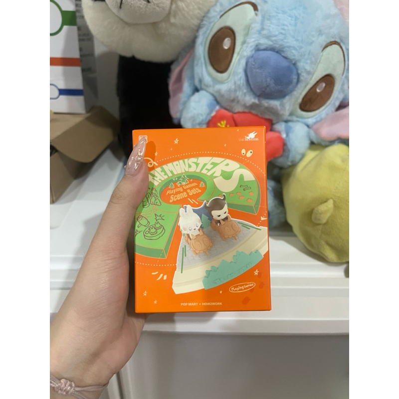 Jual POPMART x How2work - Labubu Figurine Playing Games Scene Set ...