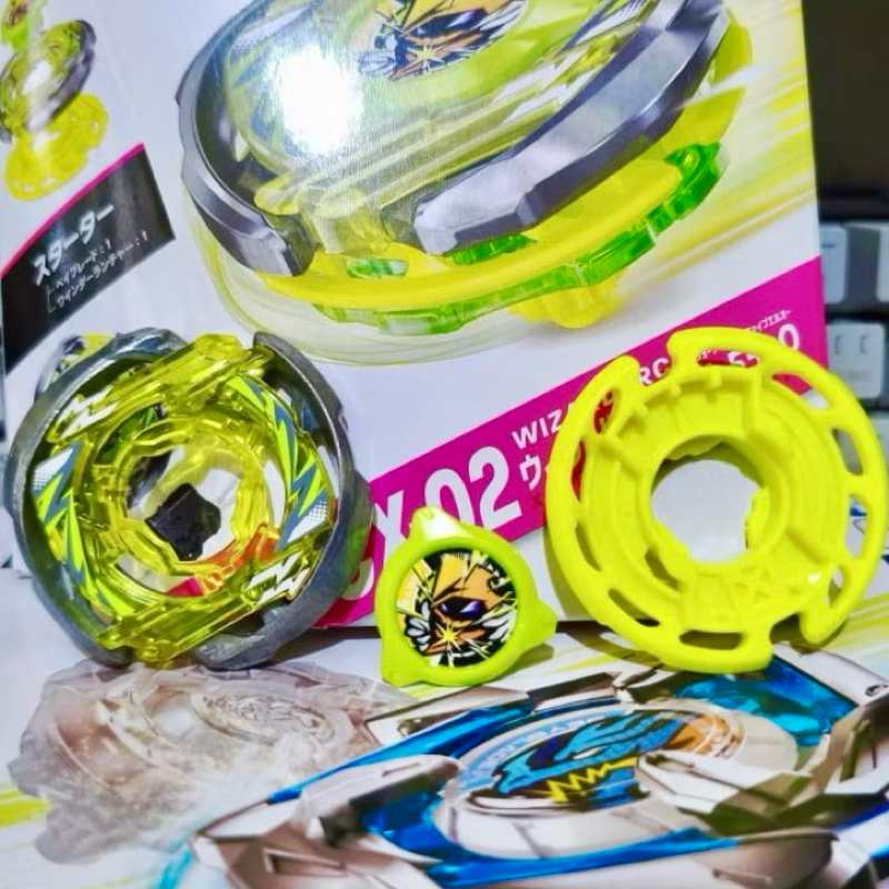 Jual Beyblade X Lock Chip Wizard Blade Arc Assist Round CX-02 New ...