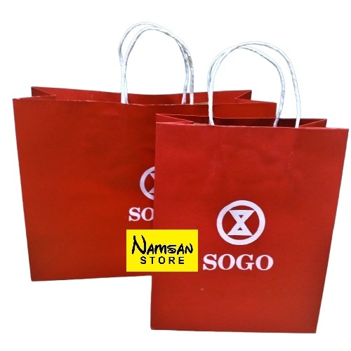 Jual Paper bag Sogo GM hampers tas kado hadiah ulang tahun | Shopee ...