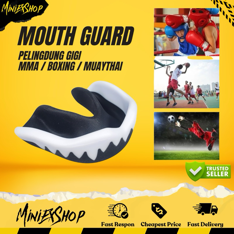 Jual Pelindung Gigi Mouth Guard GumShield Boil and Bite Adjustable TUYU ...