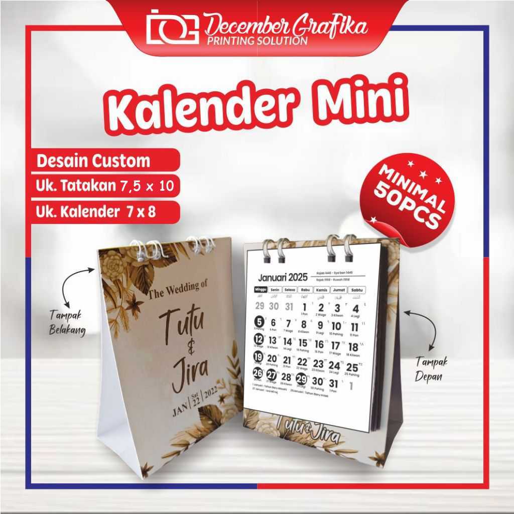 Jual SOUVENIR KALENDER MINI 2026 ISTIMEWA / SPECIAL / BEST SELLER ...