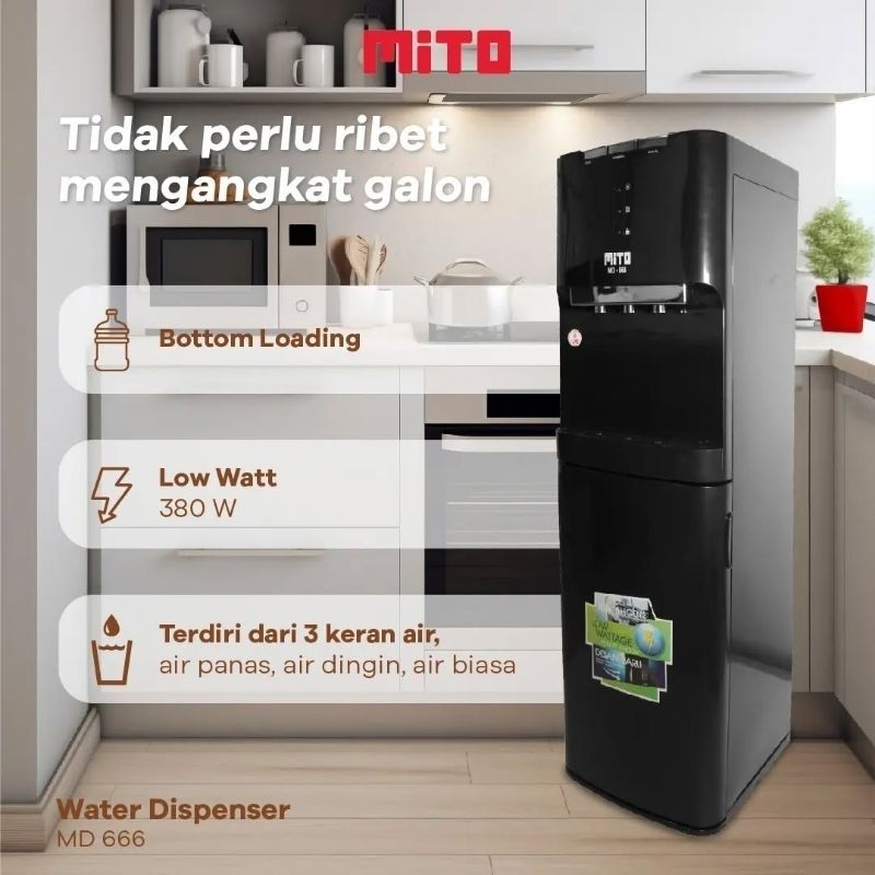 Jual BATAM - MITO MD666 MD 666 MD777 MD 777 dispenser galon bawah low ...