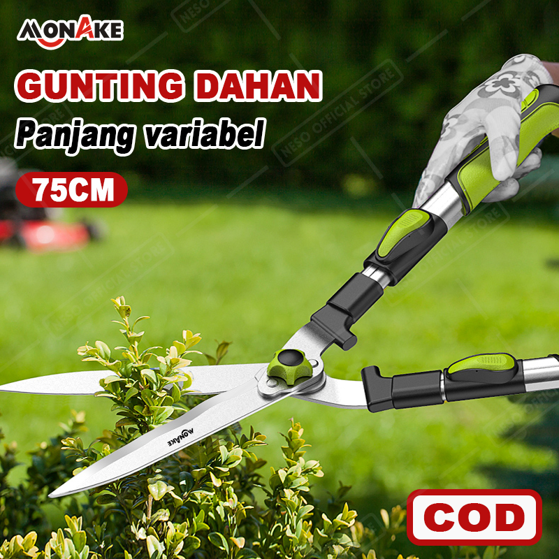 Jual Gunting Potong Rumput 55cm-75cm （COD）/ Gunting Dahan Alat Pemotong ...