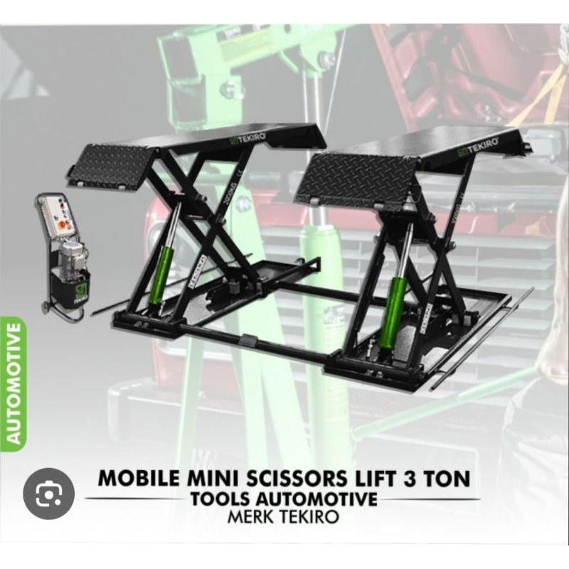 Jual MOBILE MINI SCISSORS LIFT 3 TON (AU-SL1924) | Shopee Indonesia