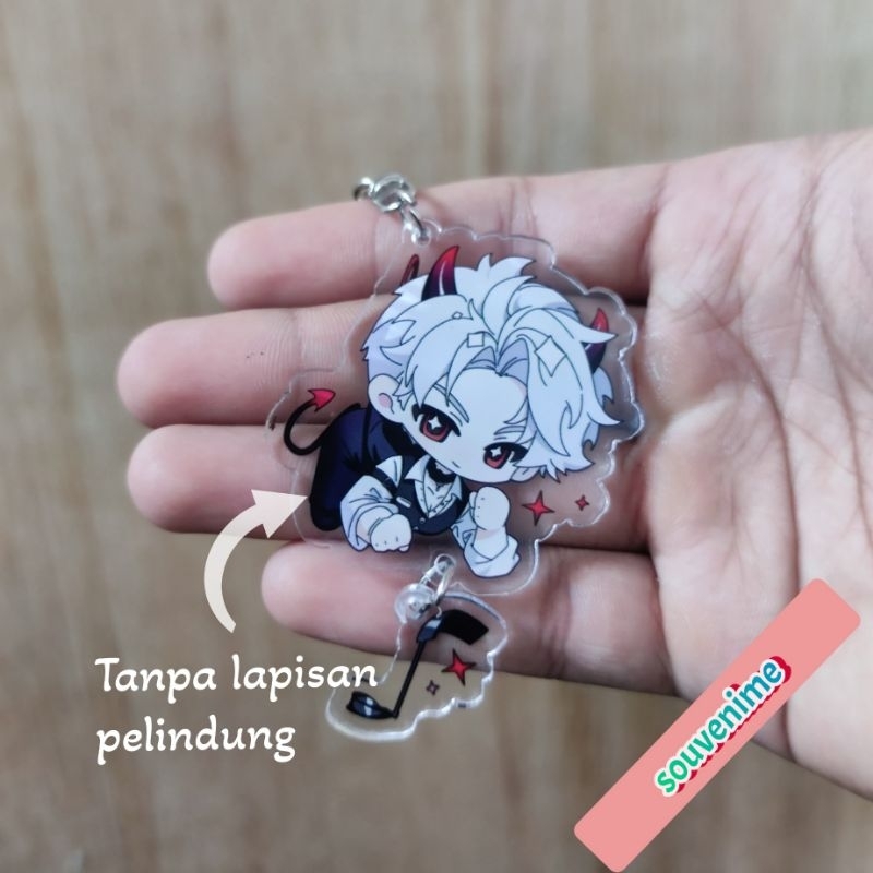 Jual Gantungan Kunci Karakter Sylus Love And Deepspace Akrilik Bening Transparan Keychain Hadiah ...