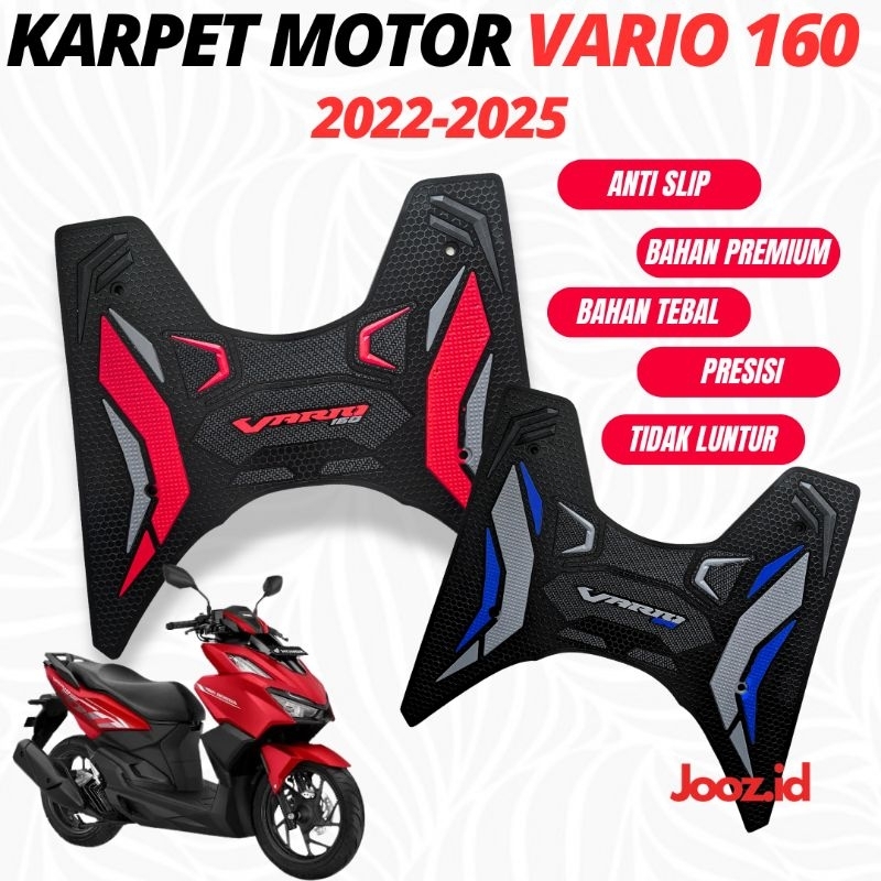 Jual KARPET VARIO 160 ABS CBS 2022 2023 PIJAKAN KAKI DEPAN MOTOR HONDA CLICK 2022 2023 2024 ALAS ...