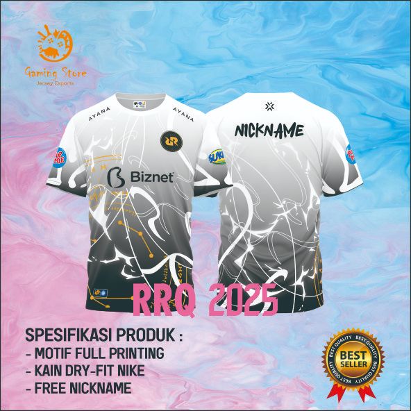 Jual Jersey Kaos Baju RRQ VALORANT JUARA VCT ASIA PASIFIC(APAC) 2025 ...