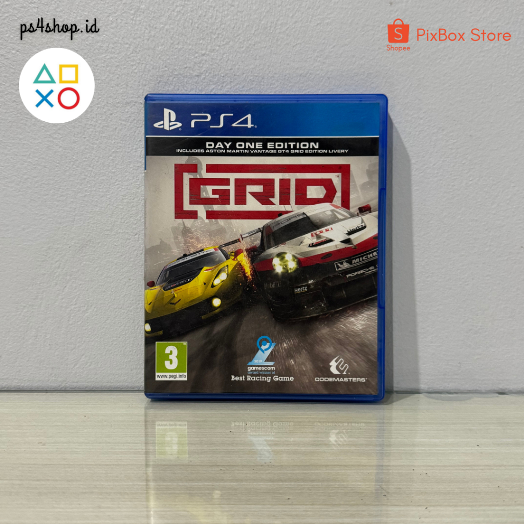 Jual BD Kaset PS4 GRID Bekas Second Original | Game Balapan Seru ...